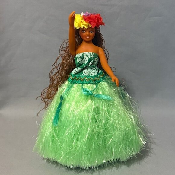 Tzu Ling | Holiday | Vintage Tzu Ling Hula Girl Hawaii Battery Operated Toy Figure 993 Lei Tiki ...